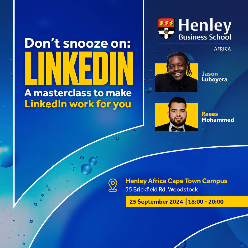 LinkedIn Masterclass | Campus Event | 25.09.24
